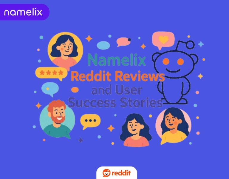 Namelix: Business Name Generator - free AI-powered naming tool